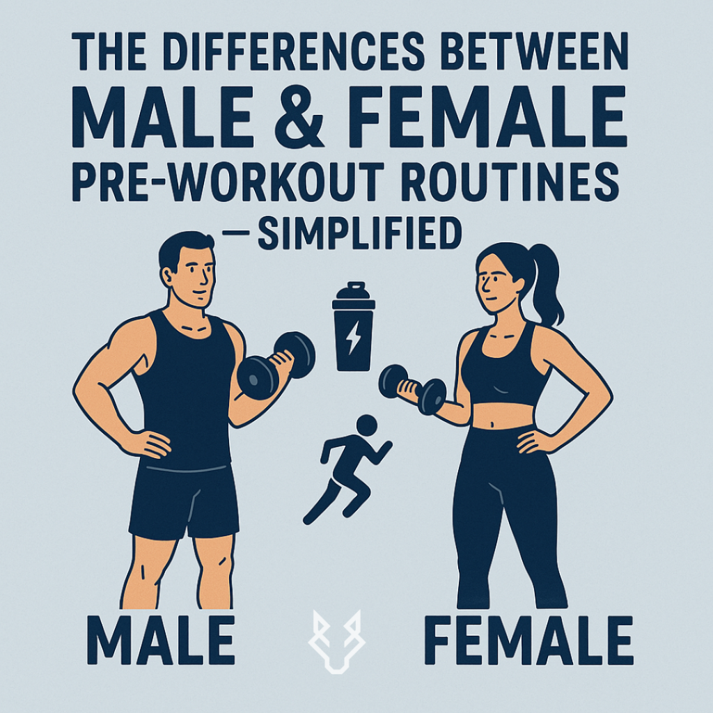 The Differences Between Male & Female Pre-Workout Routines — Simplified ...